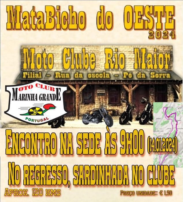 Mata bicho – Moto Clube Marinha Grande